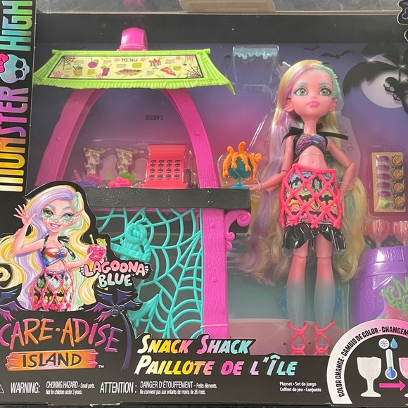 monster high | Toys | Monster High Scareadise Island Lagoona Blue Doll ...